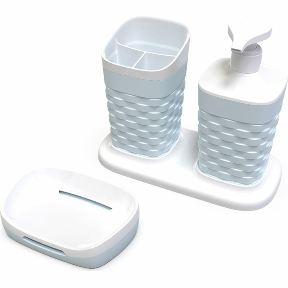 Набор для ванной комнаты полимербыт REEF