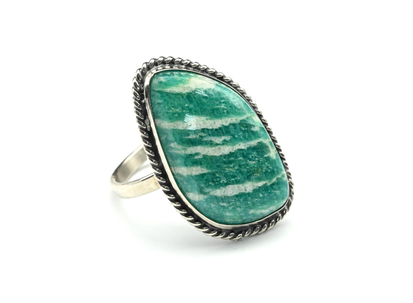 Кольцо, амазонит