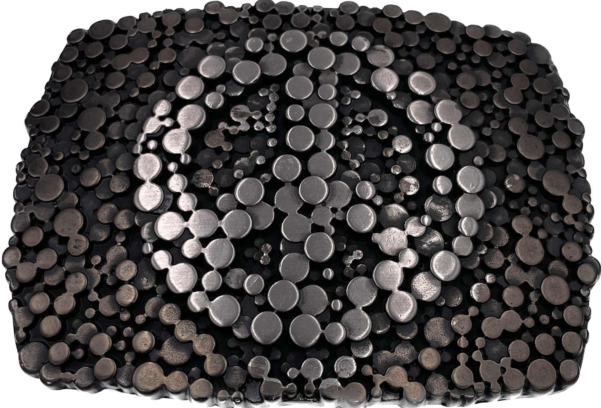 Пряжка для ремня LUCA KAYZ MERCEDES SILVER ROUNDS