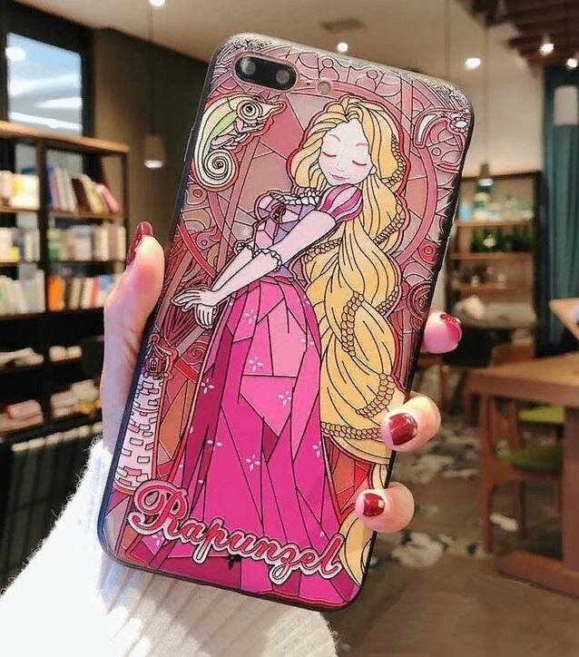 Чехол для айфон iPhone 6 / 6s с 3D рисунком ​"Рапунцель"