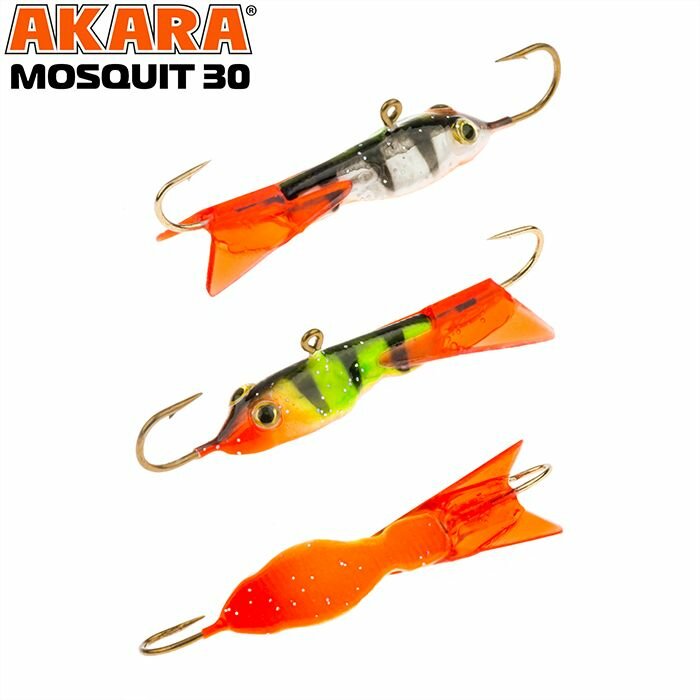 Балансир Akara Mosquit 30 вес 2.5г. 30мм. №31/94, 1шт