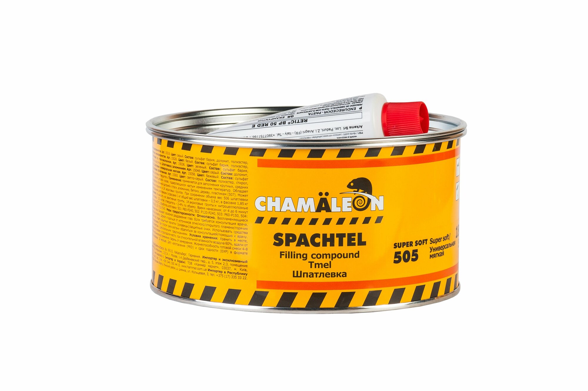 Шпатлевка универсальная мягкая (вкл. отвердитель) 1,85кг CHAMAELEON