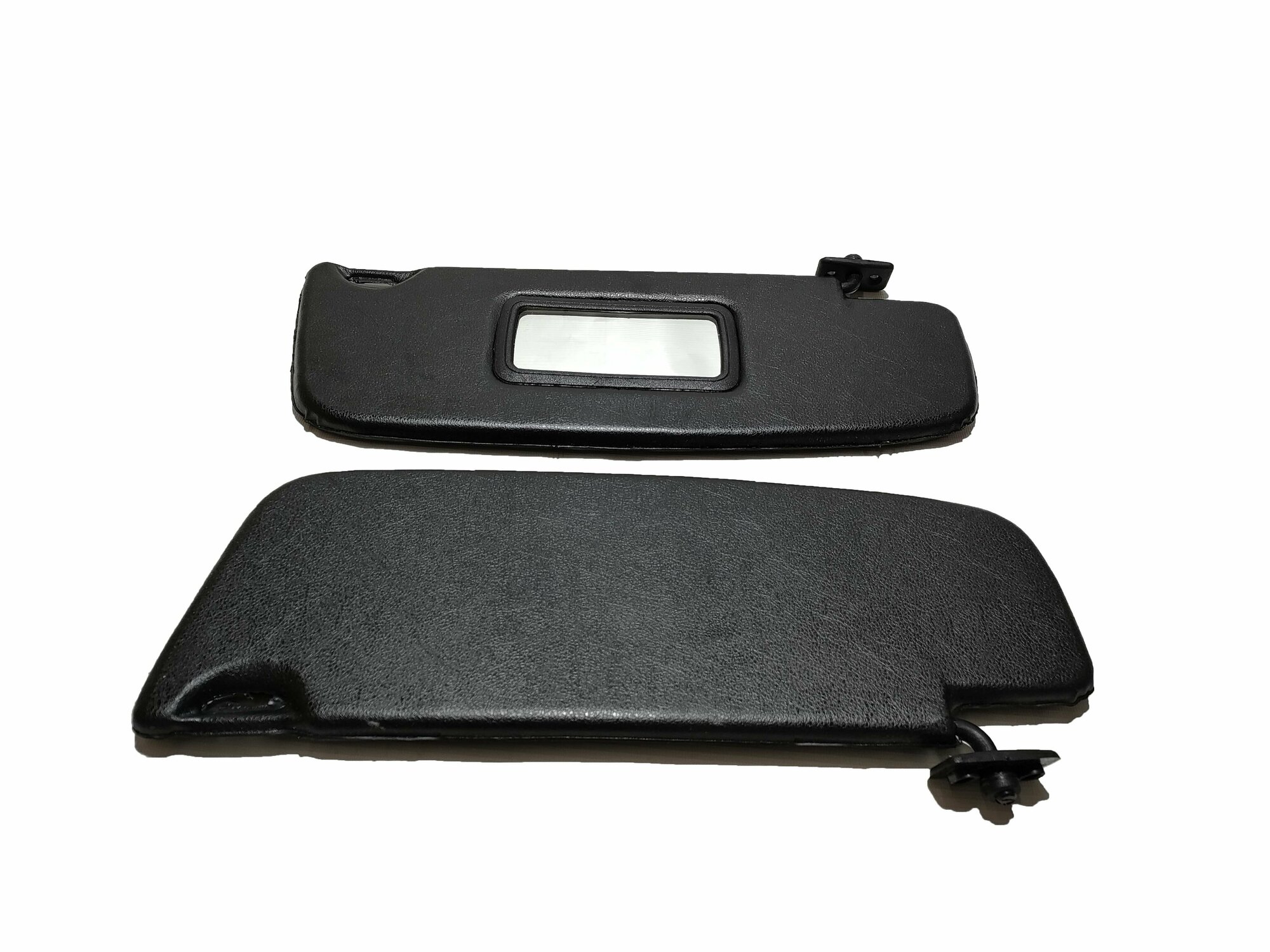 Солнцезащитные козырьки для Лада Гранта, Лада Калина, Калина 2, Datsun (Черный цвет)