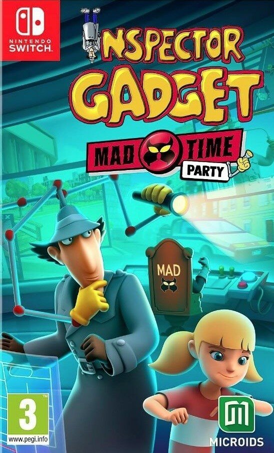 Inspector Gadget: Mad Time Party (русские субтитры) (Nintendo Switch) Новый