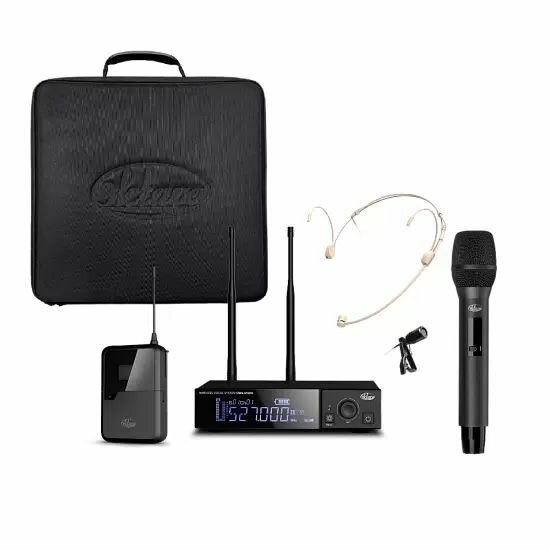 Радиосистема с микрофоном Октава OWS-L01, конденсаторный, черный