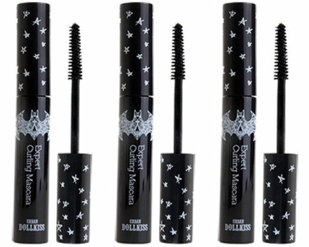 BAVIPHAT Тушь для ресниц Urban Dollkiss Black Devil Expert Volume Mascara, 10 мл, 3 шт