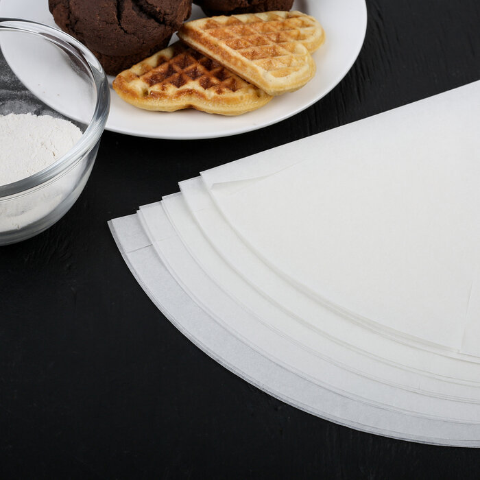 Пергамент силиконизированный для круглых форм Gurmanoff, d 36 см