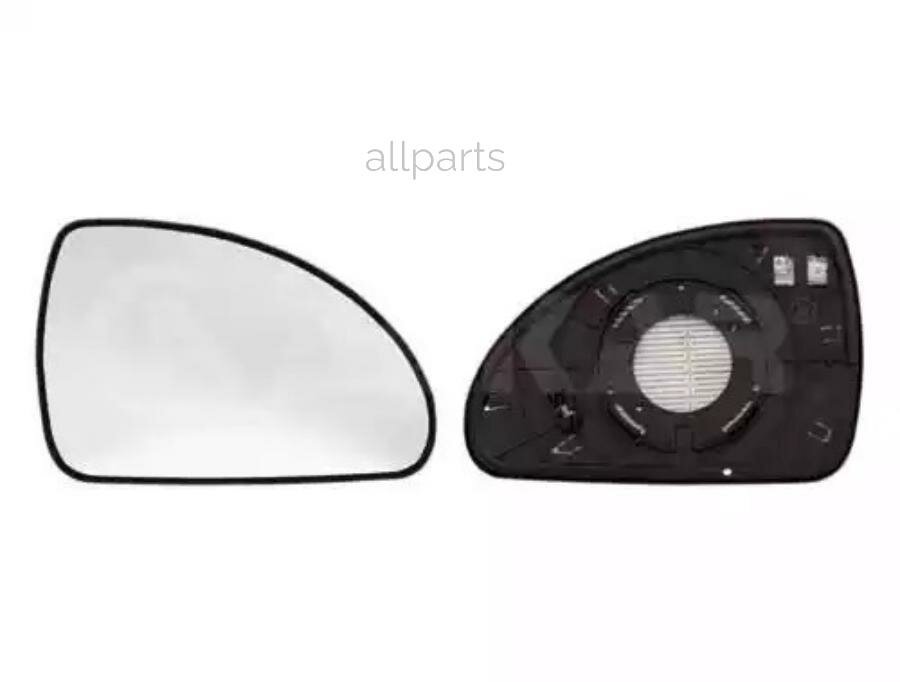 ALKAR 6432638 Зеркало/элемент R [Выпуклое/С подогр]