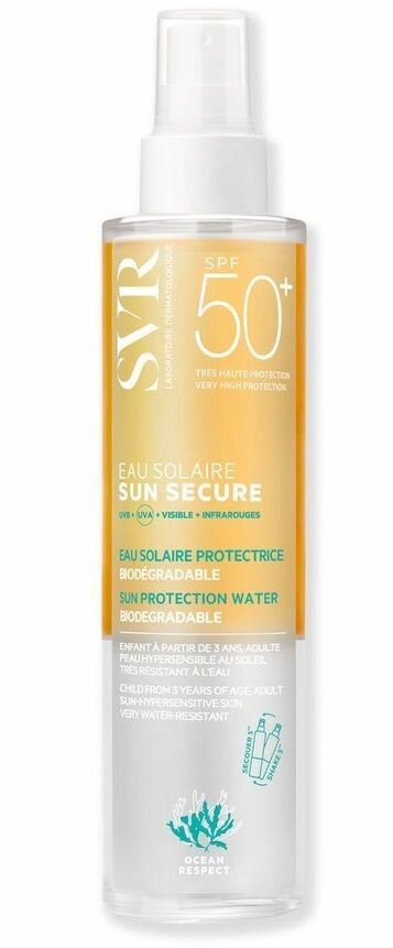 SVR Солнцезащитный двухфазный спрей spf 50+ Eau Solaire Sun Secure