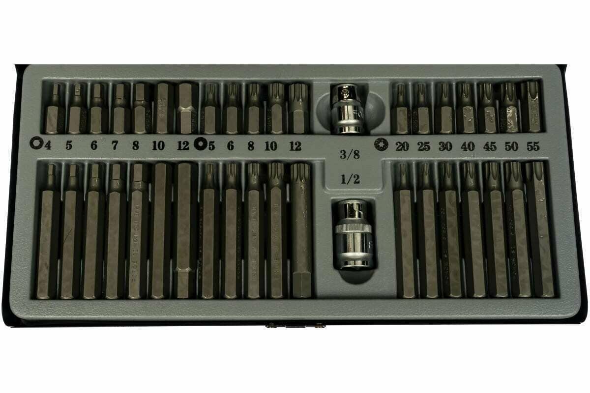 Набор бит шестигранных Torx FORCE 4401 1/2 3/8