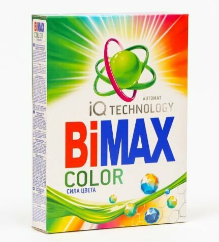 BiMAX Стиральный порошок Color, автомат, 400 г/