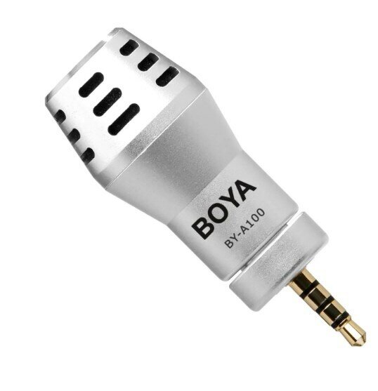Микрофон BOYA BY-A100 всенаправленный конденсаторный, для для iPhone / iPad / Ipod Touch