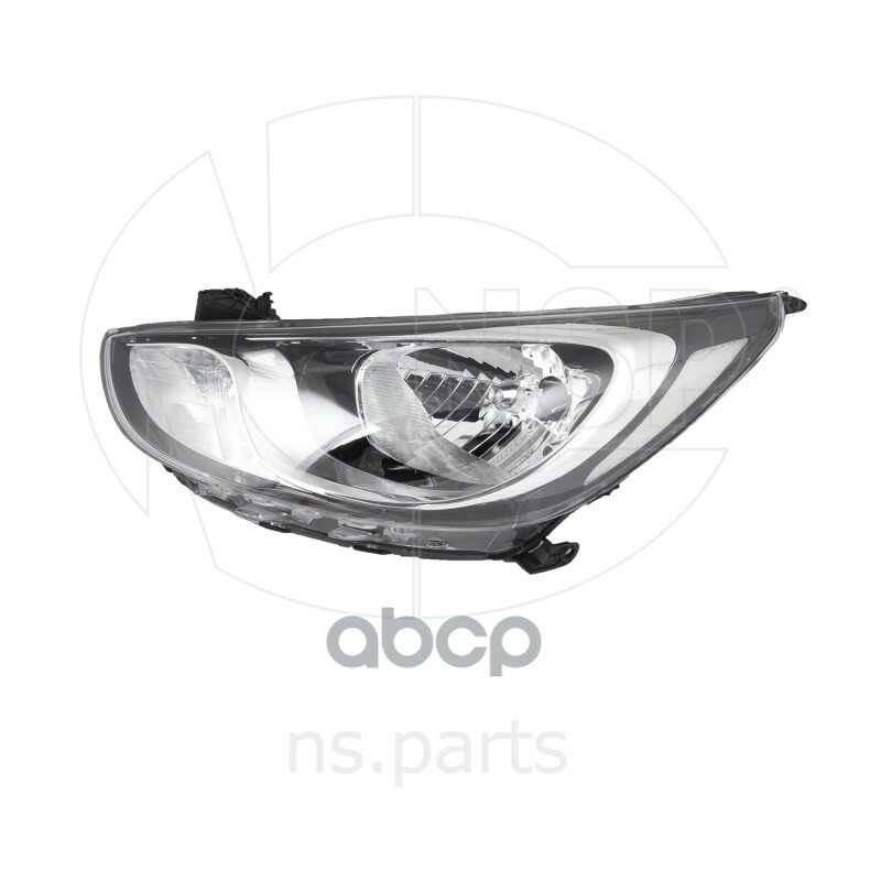 Фара левая HYUNDAI Solaris (-15) NSP арт. NSP02921014L000