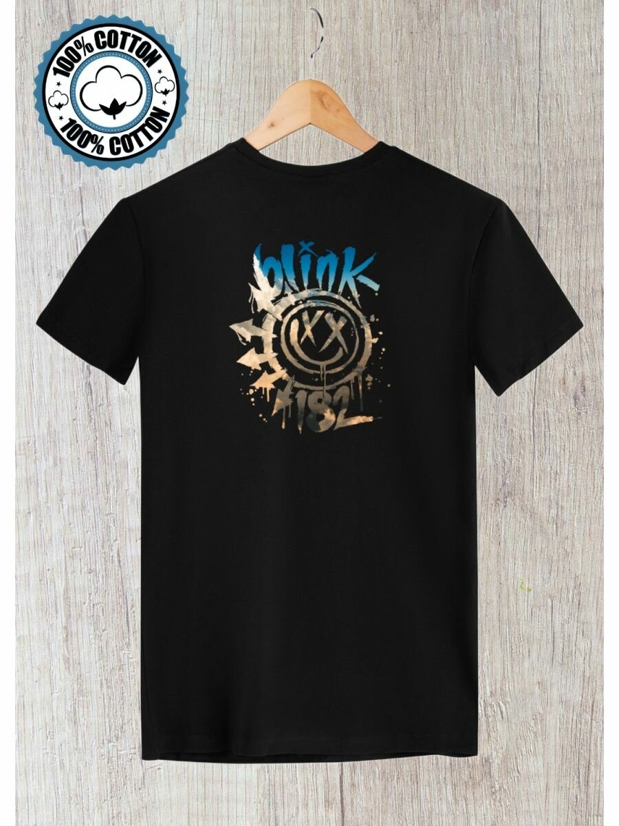 Футболка музыка рок blink 182 блинк rock