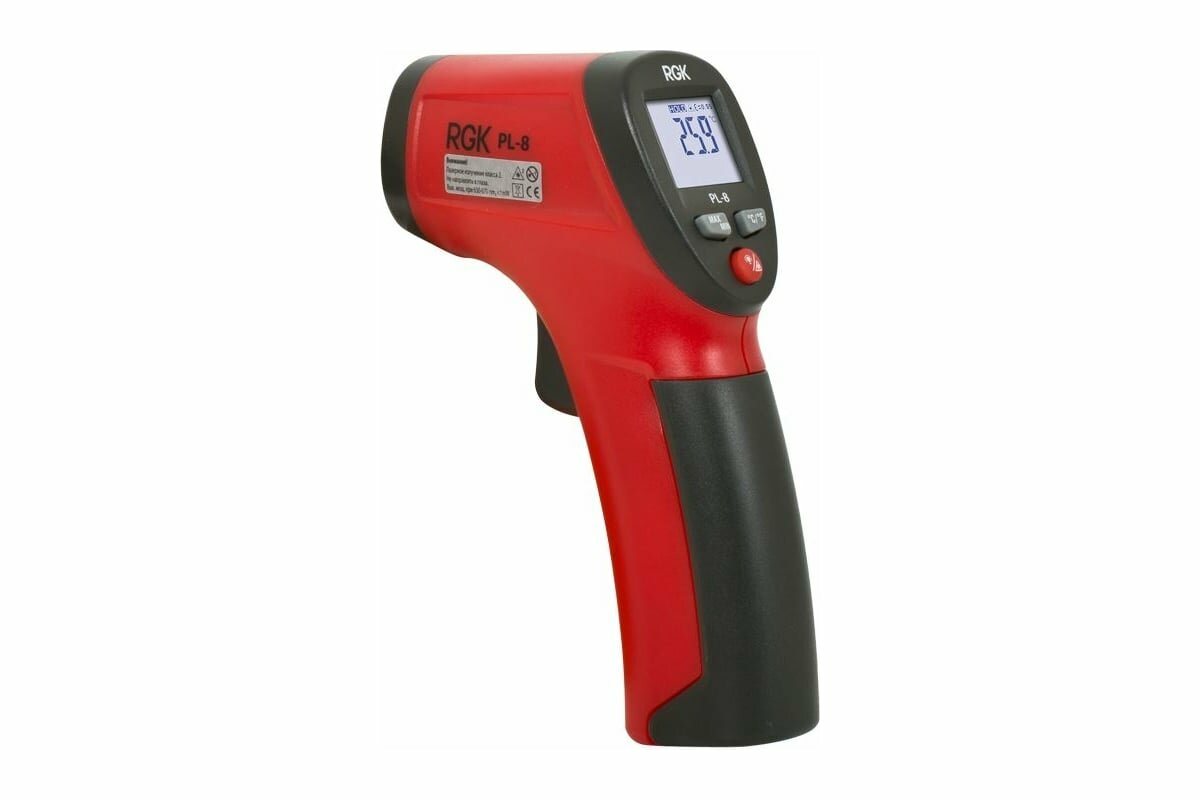 RGK PL-8 Инфракрасный пирометр для точного измерения температуры поверхностей материалов