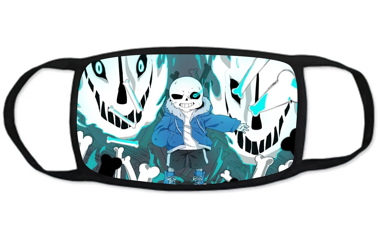 Стильная многоразовая маска UNDERTALE 1