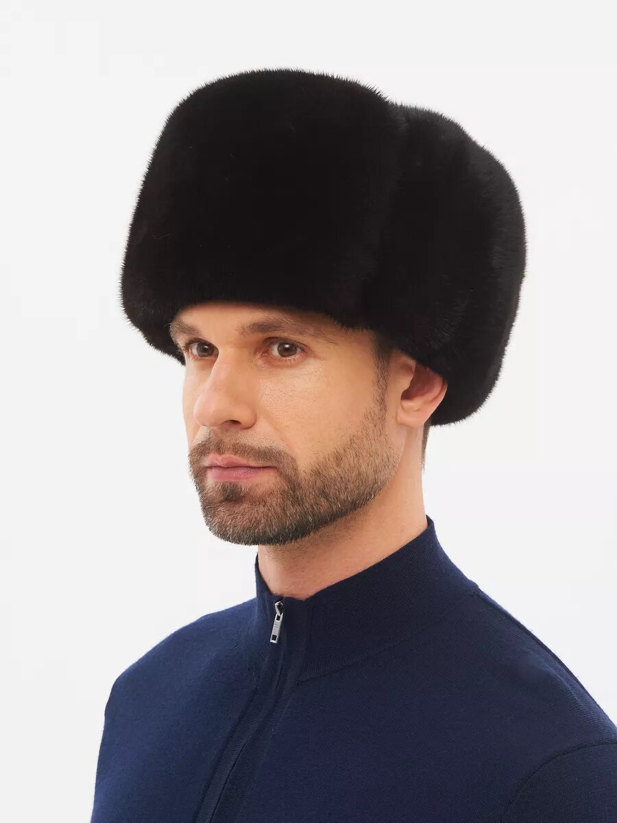 Шапка норковая формовка для мужчин