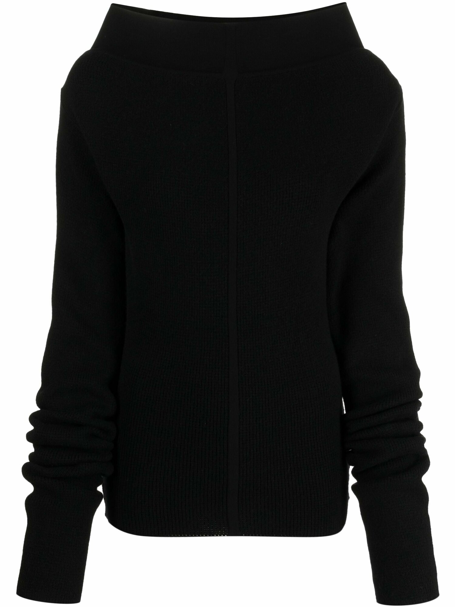 Джемпер Vertical-seamed ribbed-knit jumper