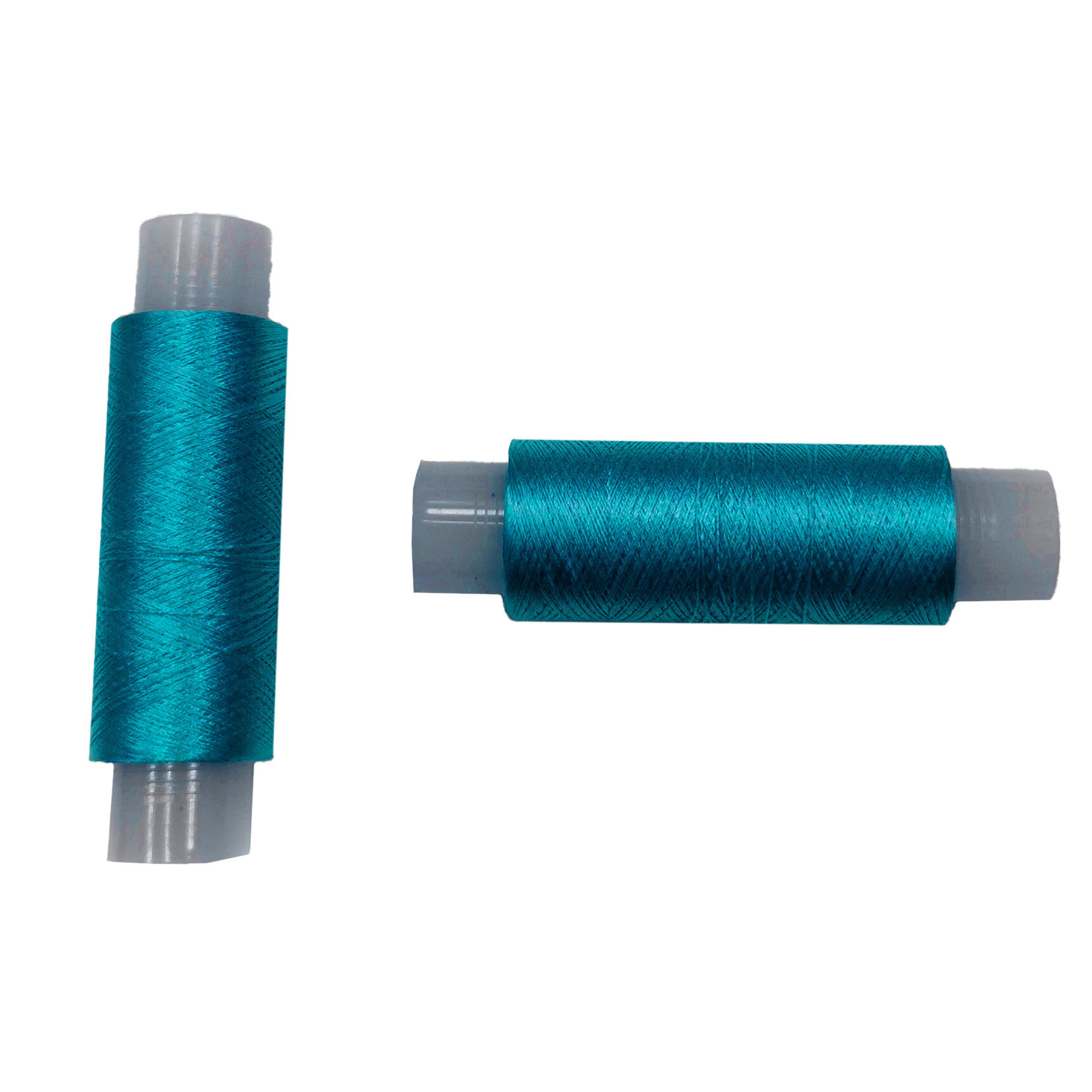 Нить шелковая, Моснитки 65С, цвет №091 (цвет морской волны), катушка 200 метров