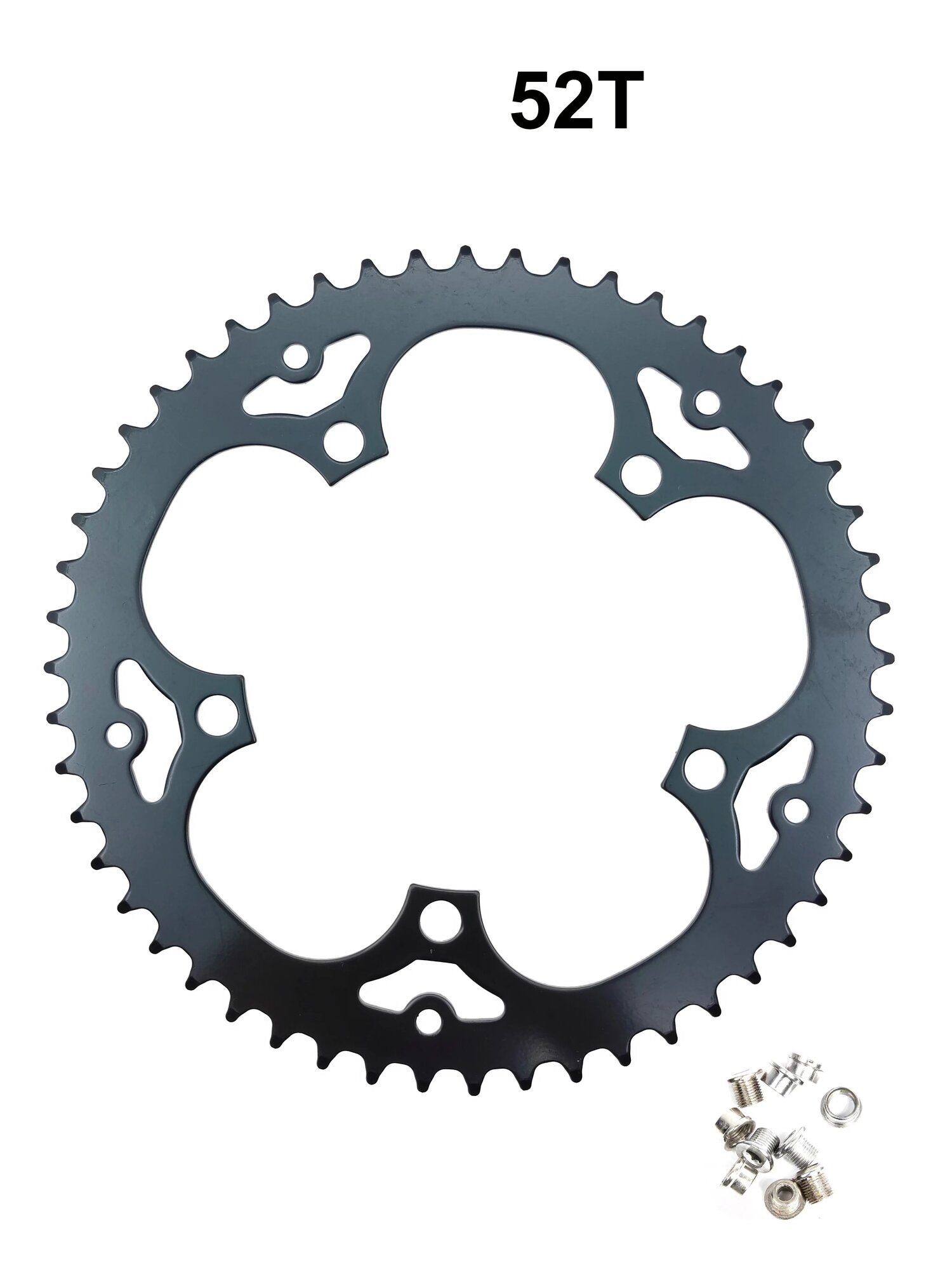 NowAct Стальные звездочки для велосипеда 42T 52T 8/9 скоростей 52T