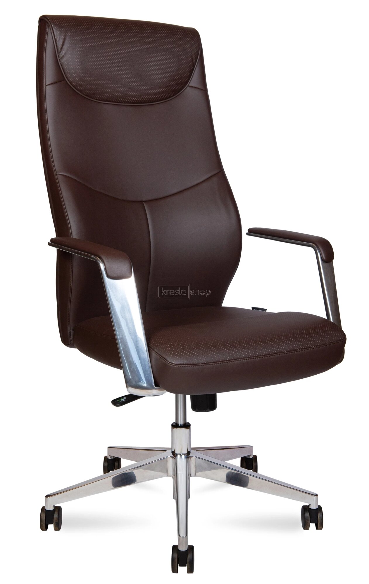 Кресло для руководителя Norden Harvard brown L317HCA-brown коричневая премиум экокожа