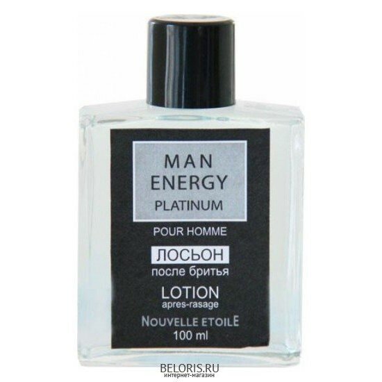 Новая Заря Мужчина Энерджи Платинум - Man Energy Platinum лосьон после бритья