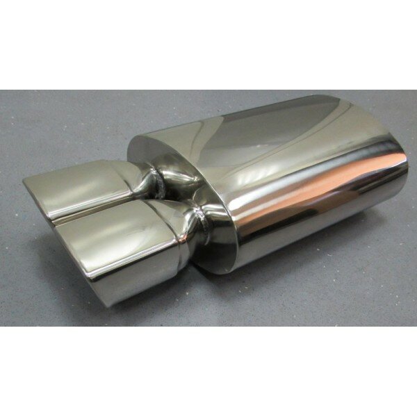 Глушитель прямоточный, спортивный HJ-A0634 (2596)