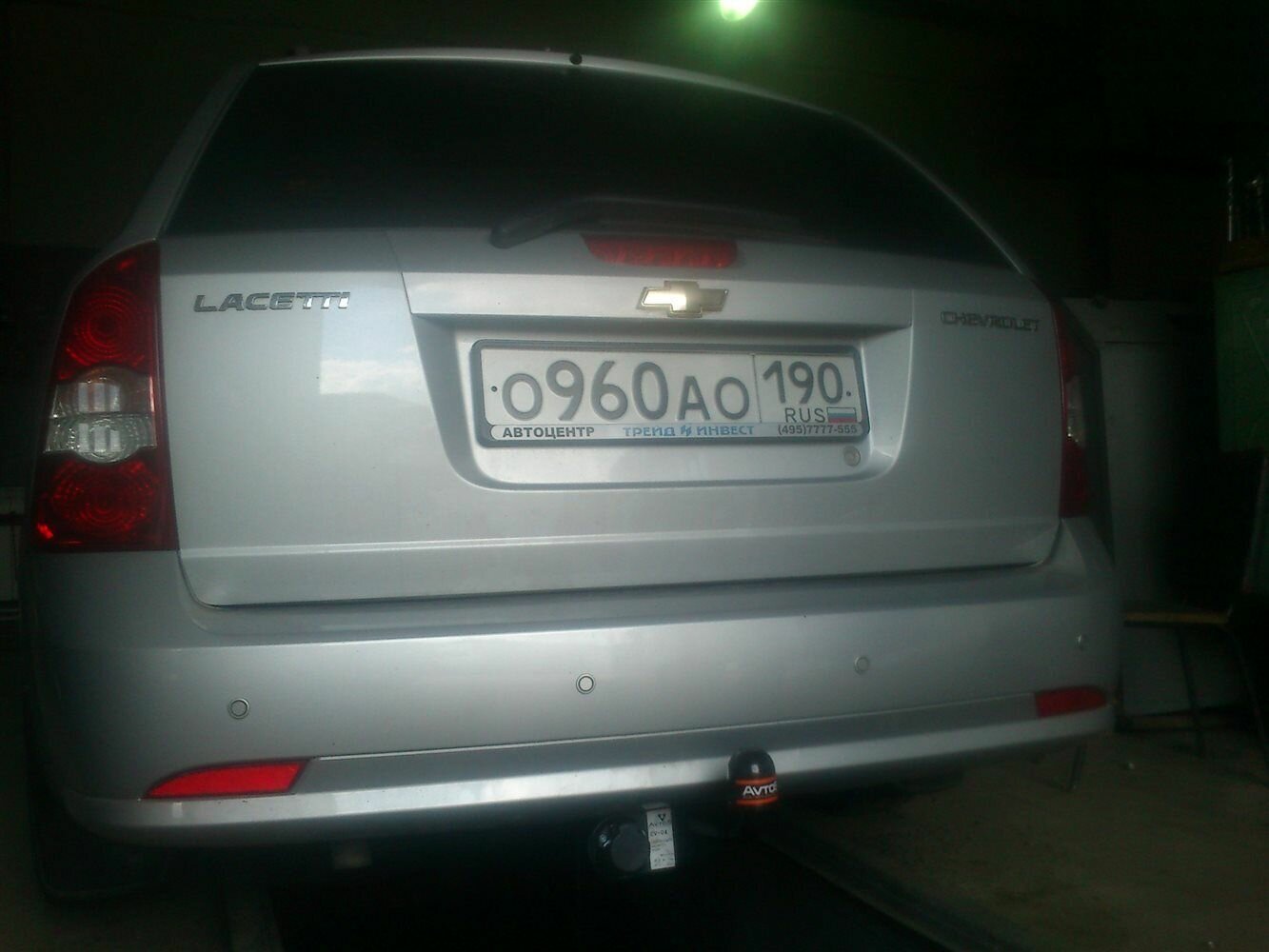 Фаркоп для Chevrolet Lacetti универсал 2004г.-по н. в. (без электрики) (паспорт и сертификат) AvtoS. CV04