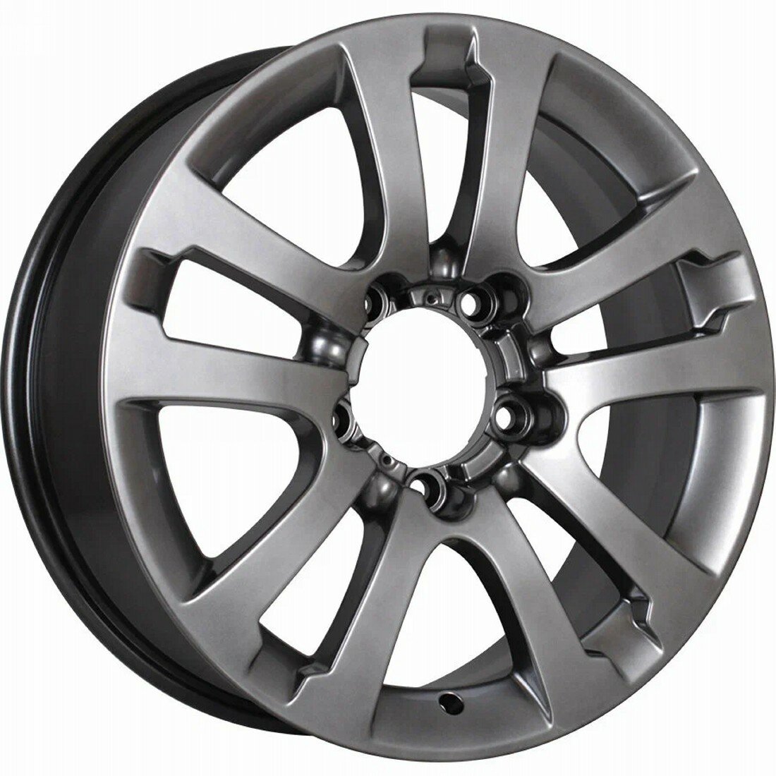 Колесный диск КиК Сахара-Patriot 7x18 5x139,7 ET35 108,5 Дарк платинум