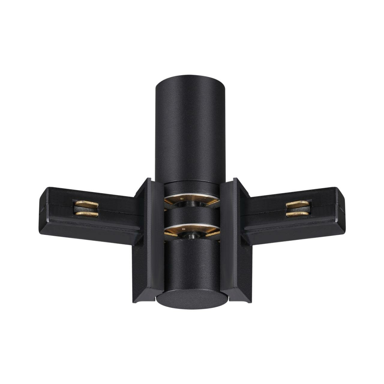 NOVOTECH 135249 SHINO NT24 132 черный Соединитель с токопроводом гибкий угловой "L" IP20 48V FLUM