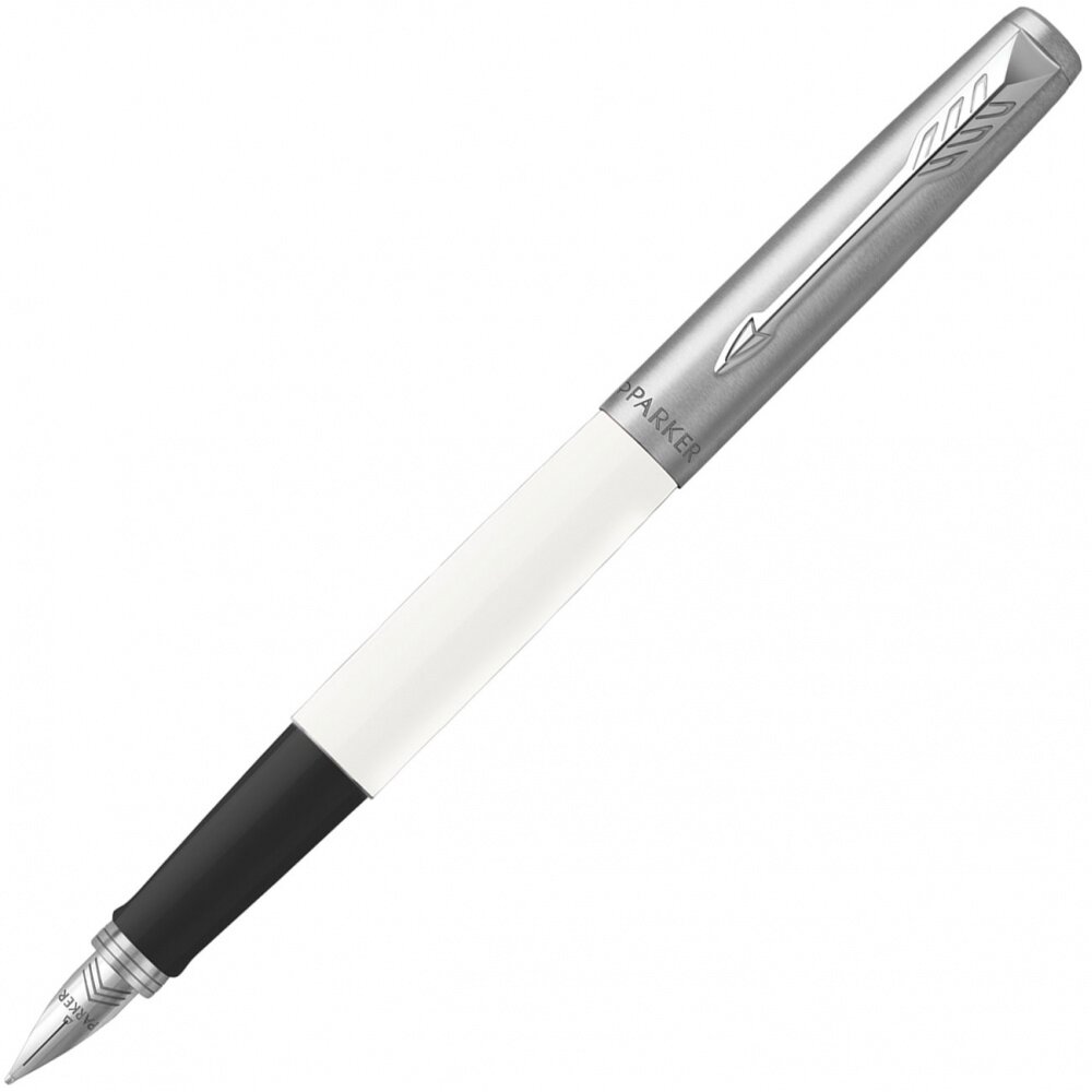 Parker R2096896 Ручка перьевая parker jotter original f60, white ct (перо f)