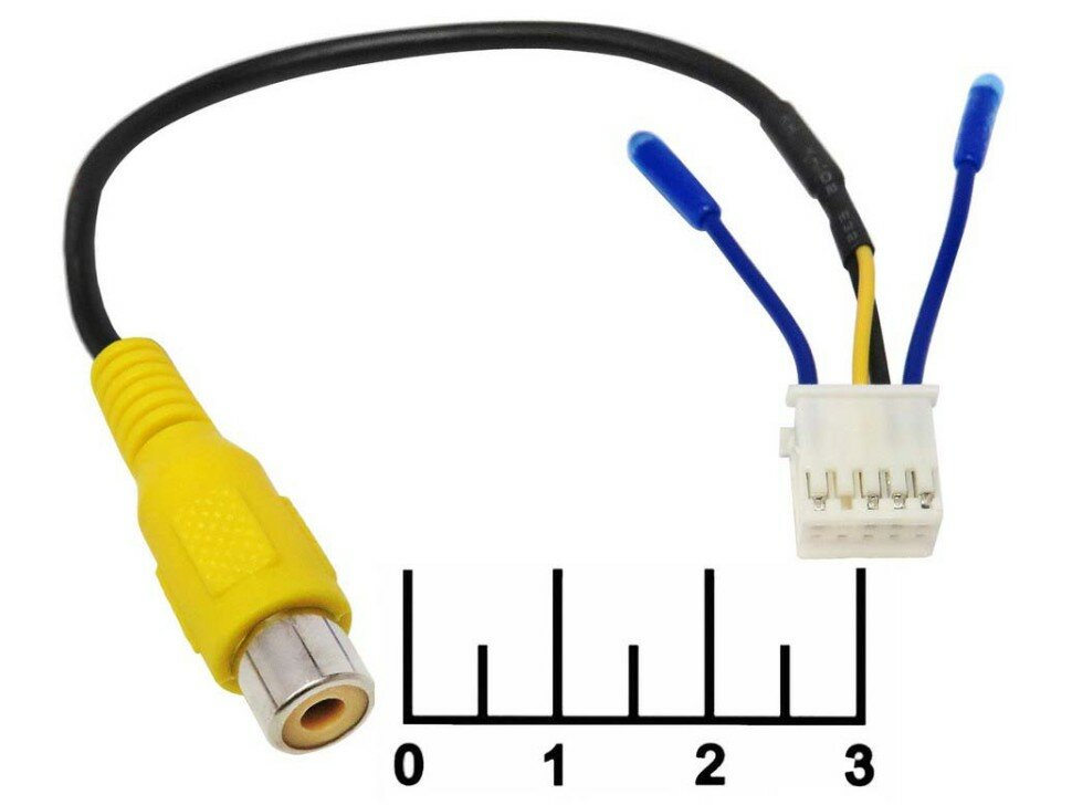 Переходник к автомагнитоле RCA 1 гнездо/10pin