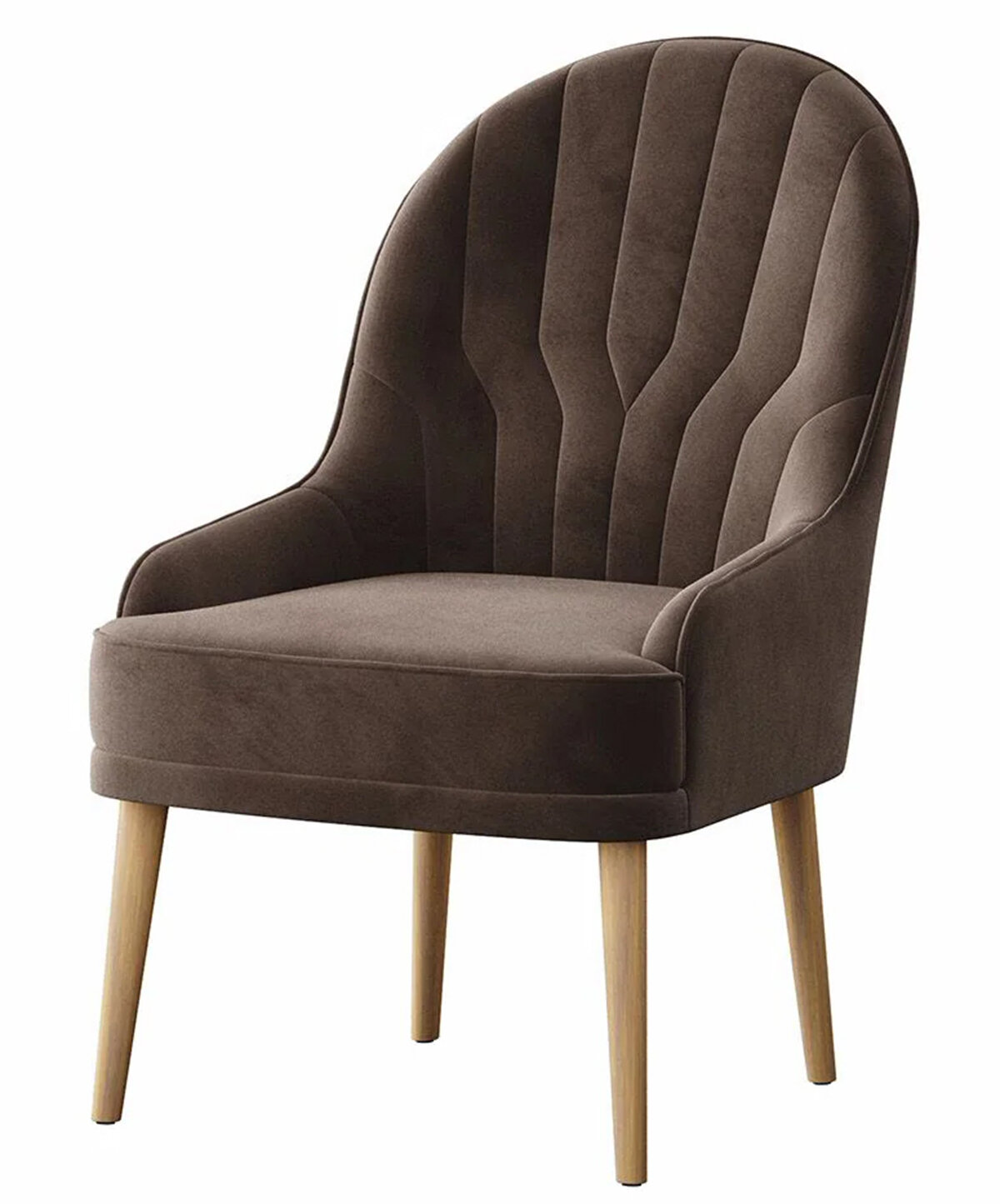 Кресло Фарго модель 013 "Сильва", велюровая обивка Ультра биттер