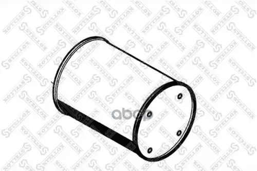 Резонатор(бочка) глушителя! евро 1 круглая DAF95 Stellox арт. 8203020SX