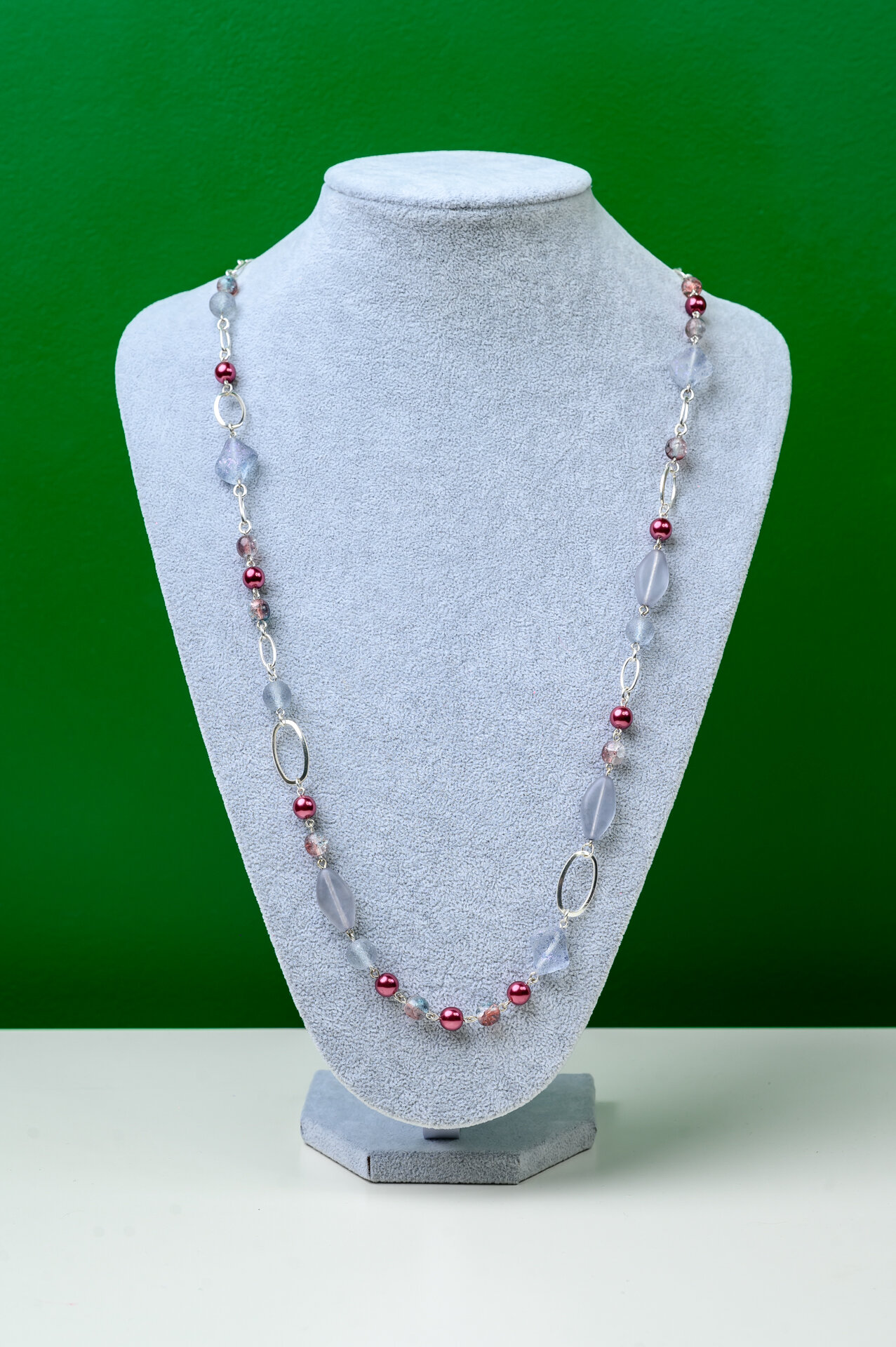 Бусы, хрусталь