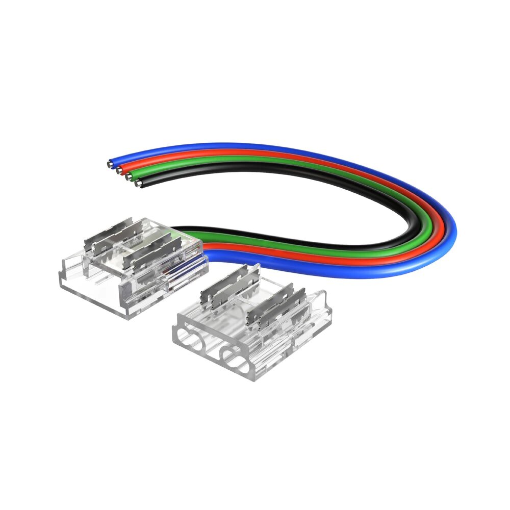 Коннектор Geniled 5 мм COB RGB прокалывающий гибкий лента-лента (2шт)