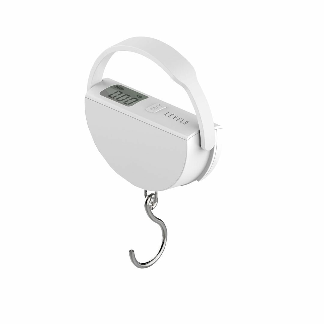 Весы для багажа 50 кг Levelo Alta, Белый