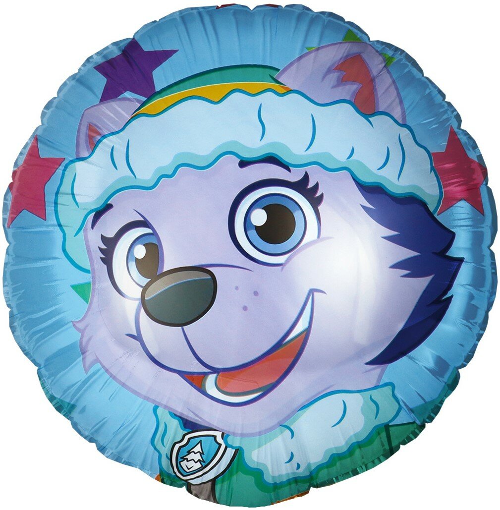 Шар (18'/46 см) Круг, Щенячий патруль, Эверест, 1 шт. в уп.