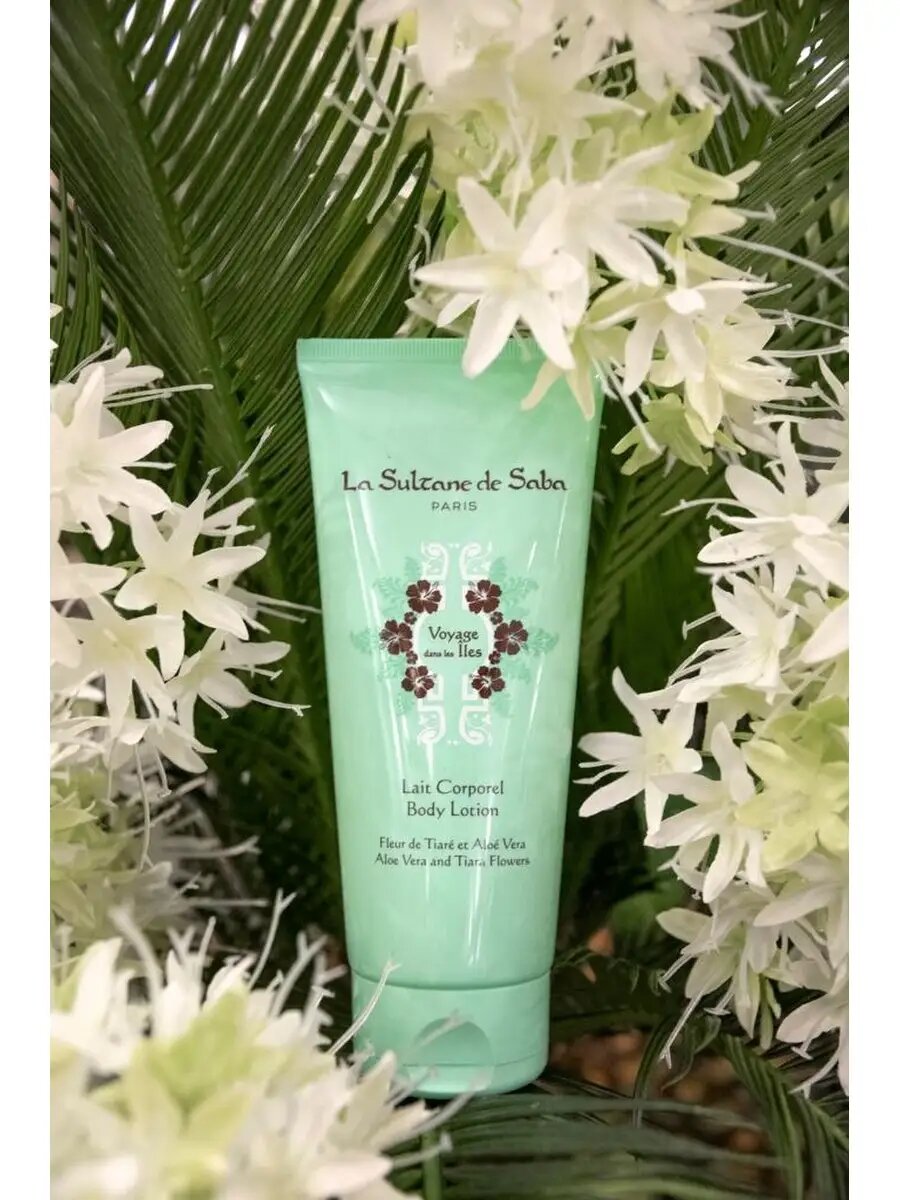 Молочко для тела Aloe Vera and Tiare Flowers 200 мл — фото 1