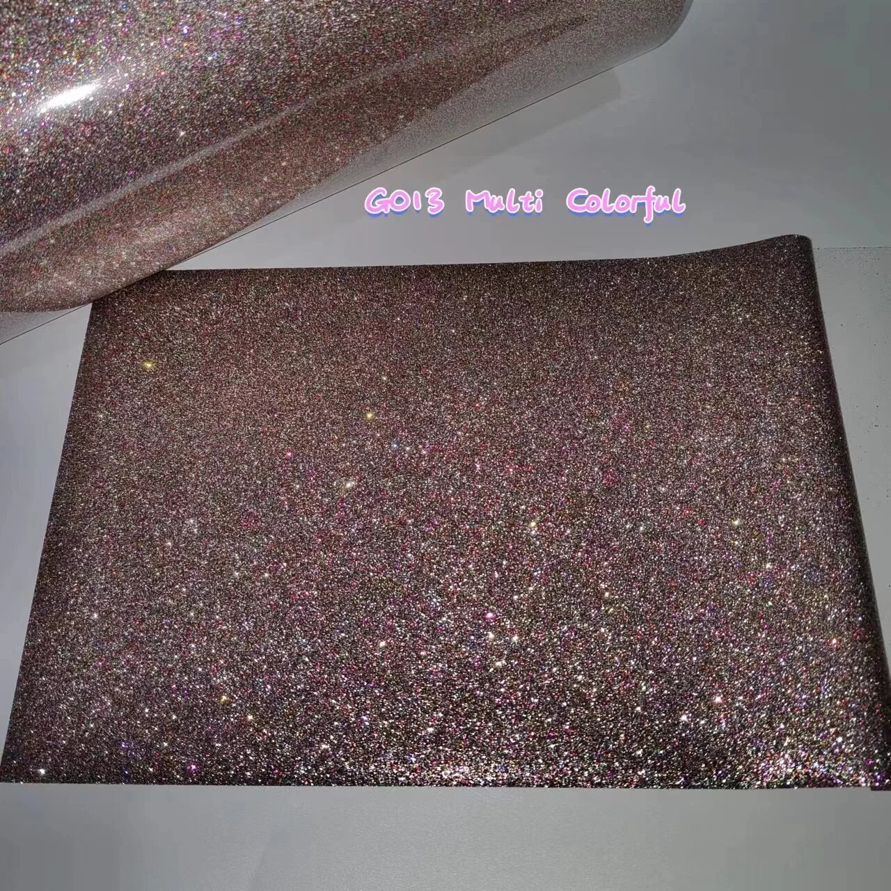 Блестящая термотрансферная пленка CHEONET 30x20 см Фиолетовый, G013 Multi Colorful