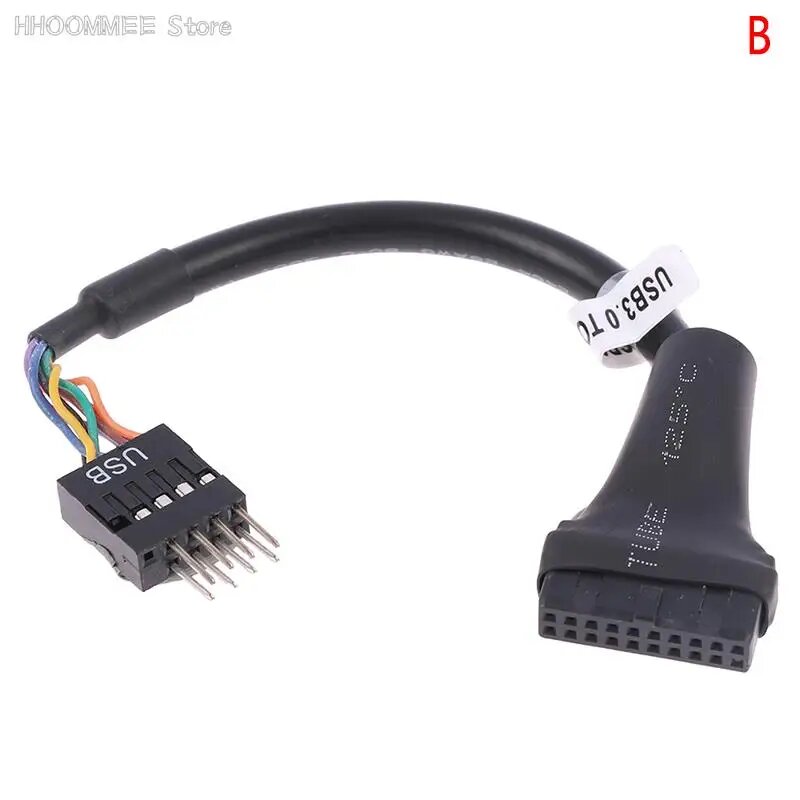 USB 2.0 to 3.0 адаптер 9-pin to 20-pin, Цвет: B