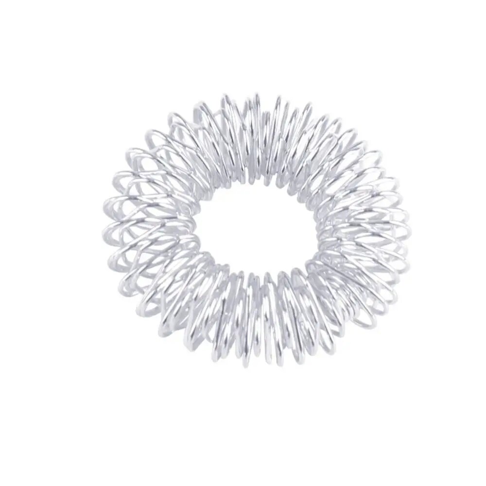 Антистрессовые кольца MASSAGEFREUND из нержавеющей стали Белый, Silver