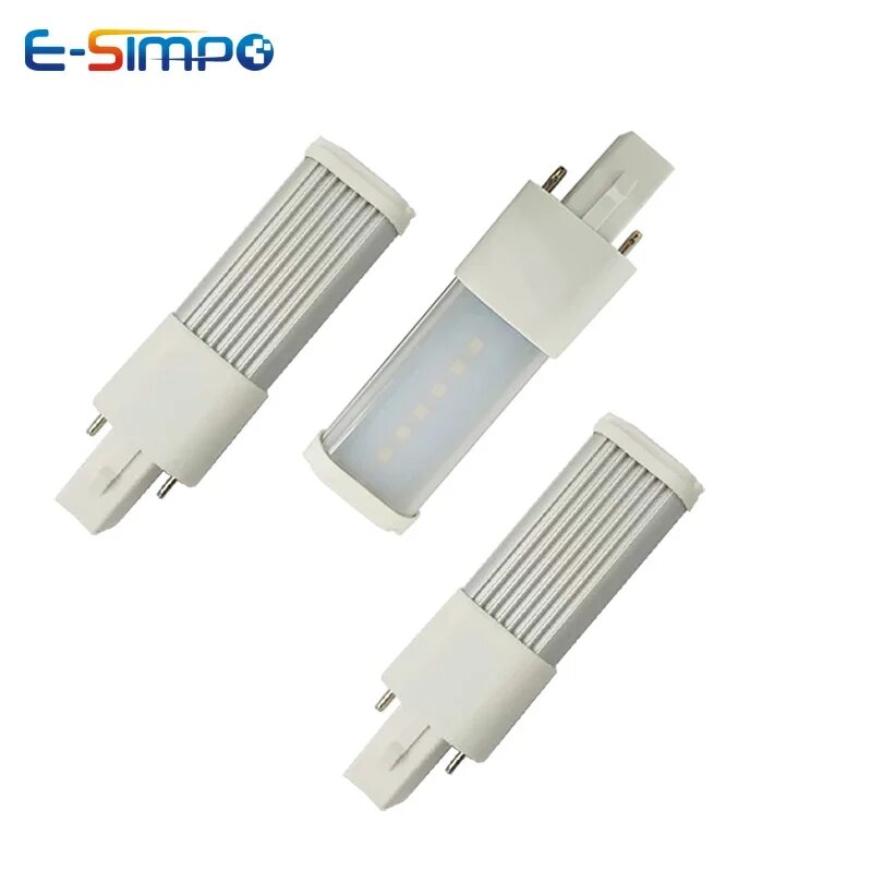 Светодиодная лампа E-SIMPO G23 Warm white 5W L165mm