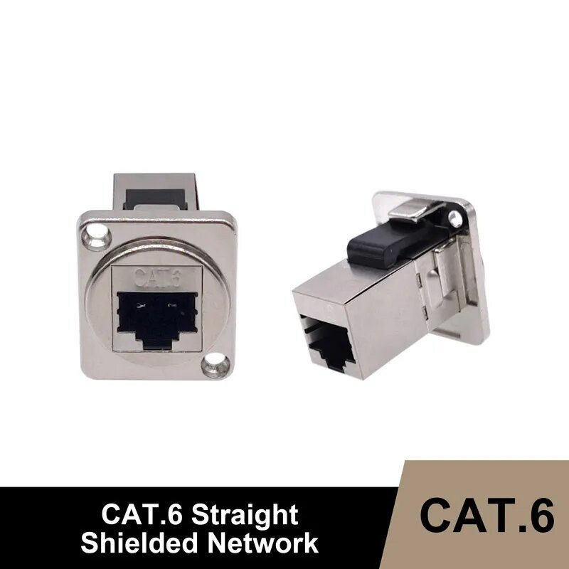 RJ45-CAT6 разъем для монтажа CNMAWAY CAT6 Shield straight