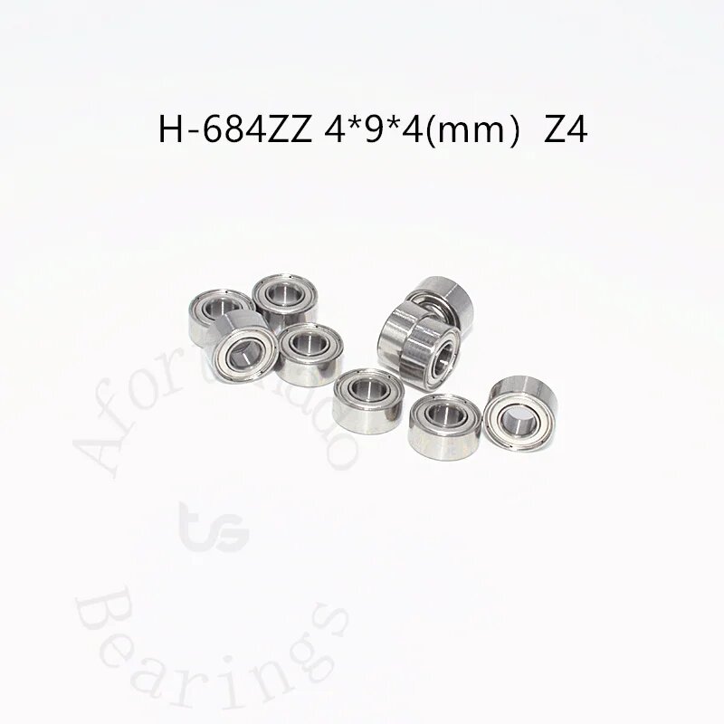 Подшипники Afortunado H684ZZ металлические 4*9*4 мм 20000 об/мин 10 шт