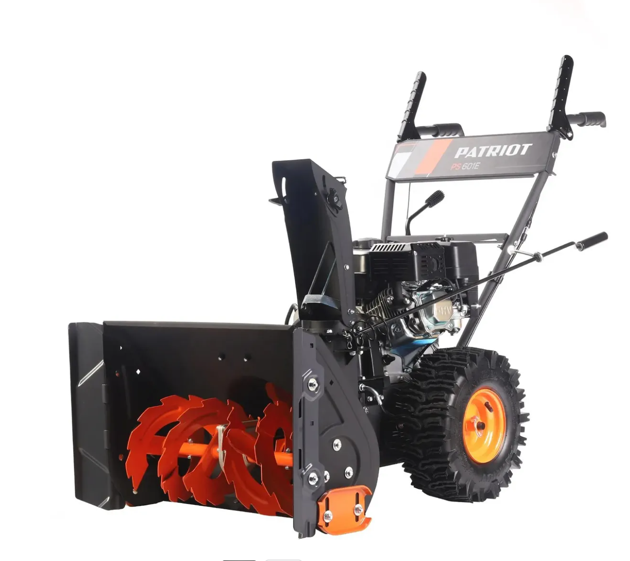 Снегоуборщик бензиновый Patriot PS 601E (426107111) бензиновый, 7 л/с, черный