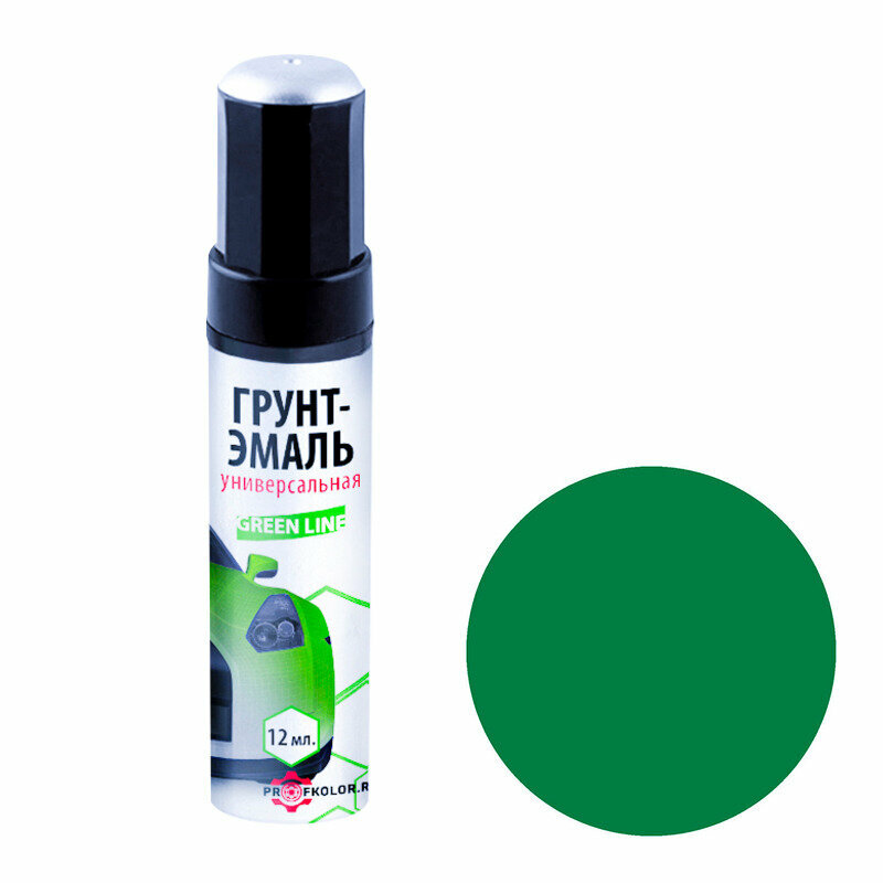 Profkolor Краска "Реставрационный карандаш" RAL 6024, название цвета "Verkehrsgruen (транспортный зеленый)", объем 12 мл.