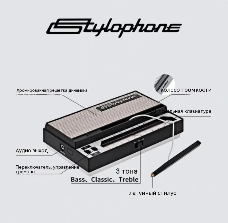 Аналоговый синтезатор Dubreq Stylophone S1
