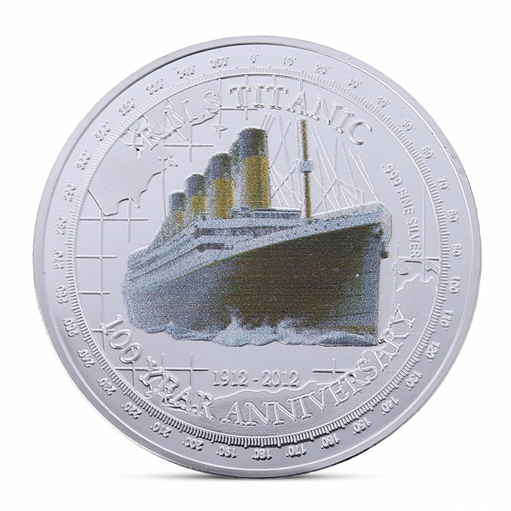 1 Памятная монета "Титаник" 2