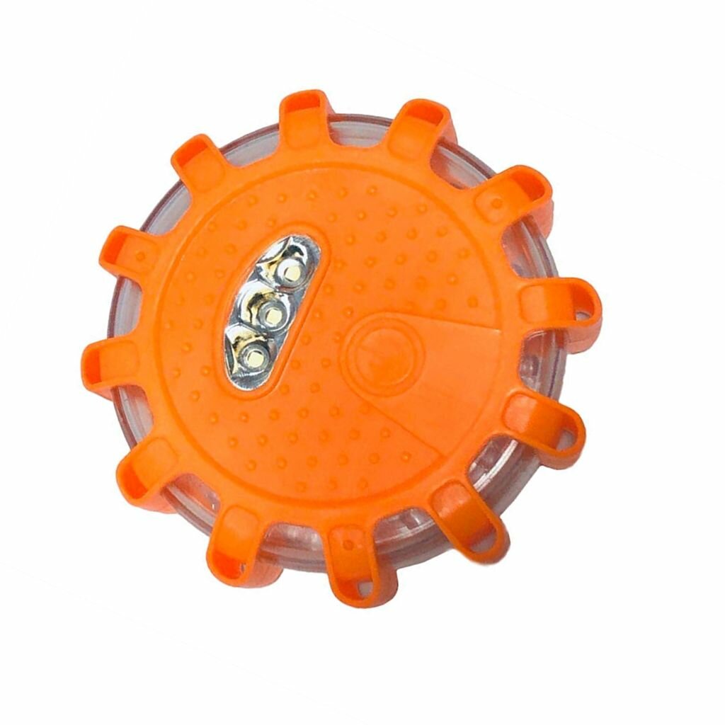 Аварийные светодиодные маячки для автомобиля, 12led оранжевый